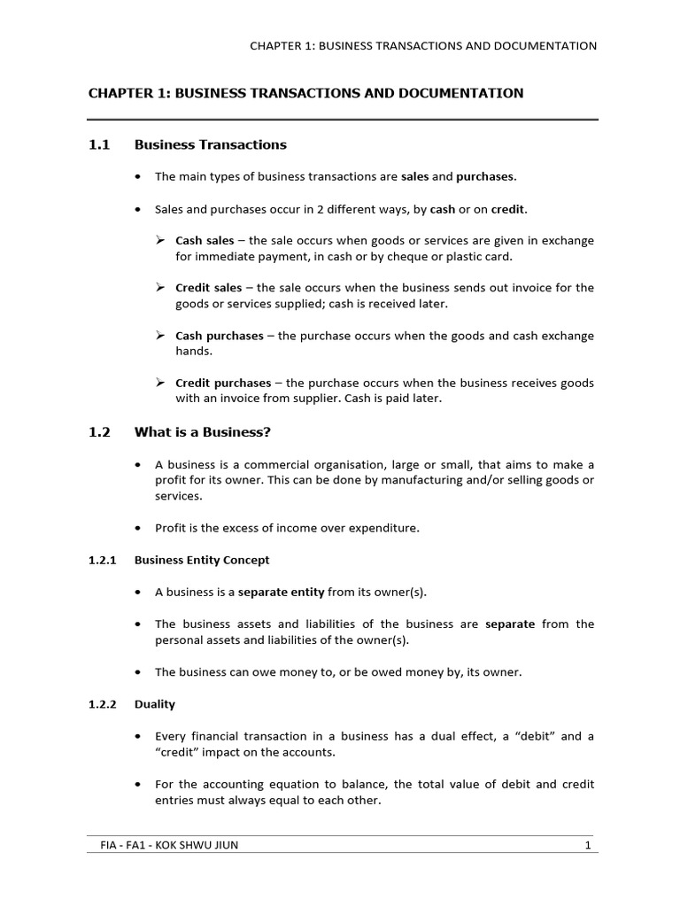 Fa1 Lecture Notes July 2024 Pdf Debits And Credits Balance Sheet