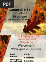 Induction Presentation - For Visitors | PDF | Safety