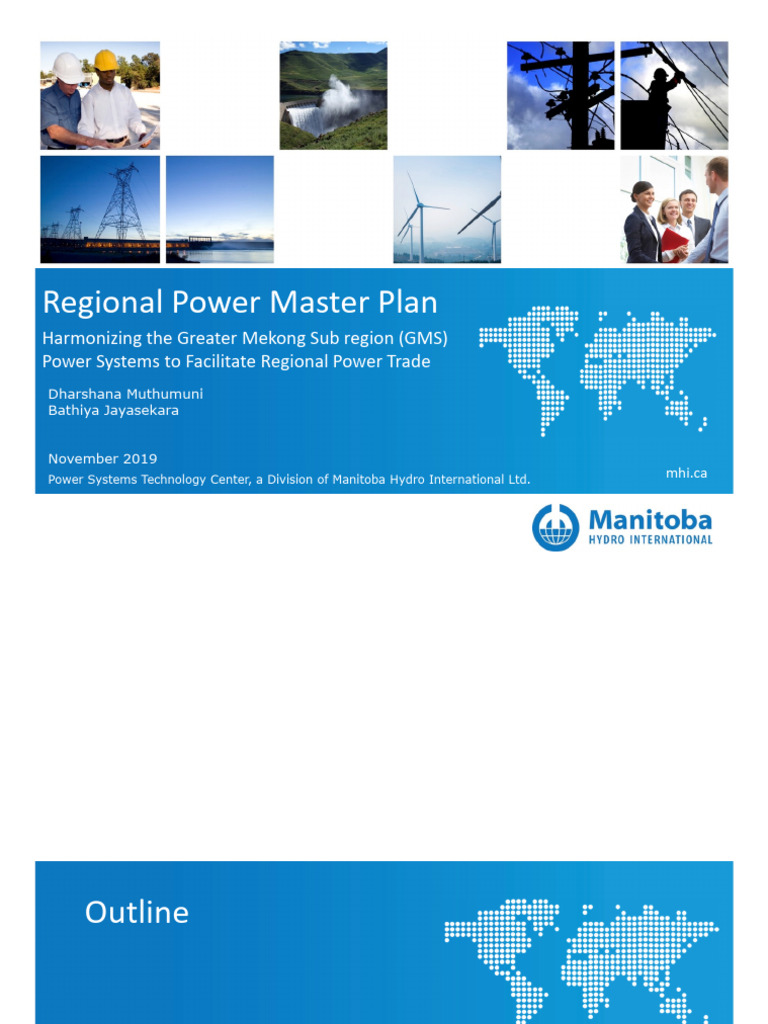 Attachment 6. Regional Master Plan - 0 | PDF | Electric Power Transmission | Mekong