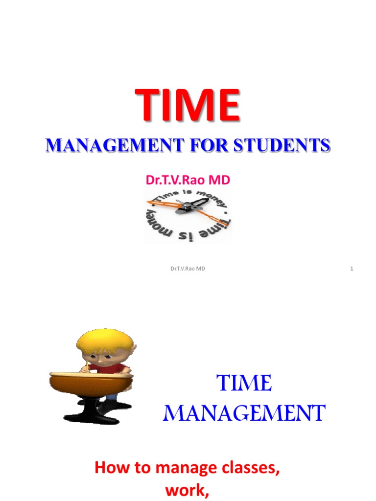 TIME management for Students | Time Management | Medical School