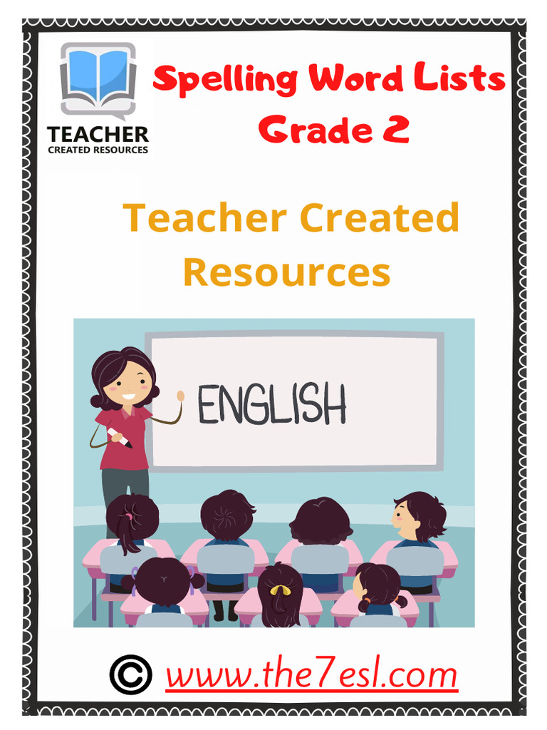 Grade 2 Spelling Word Lists | PDF