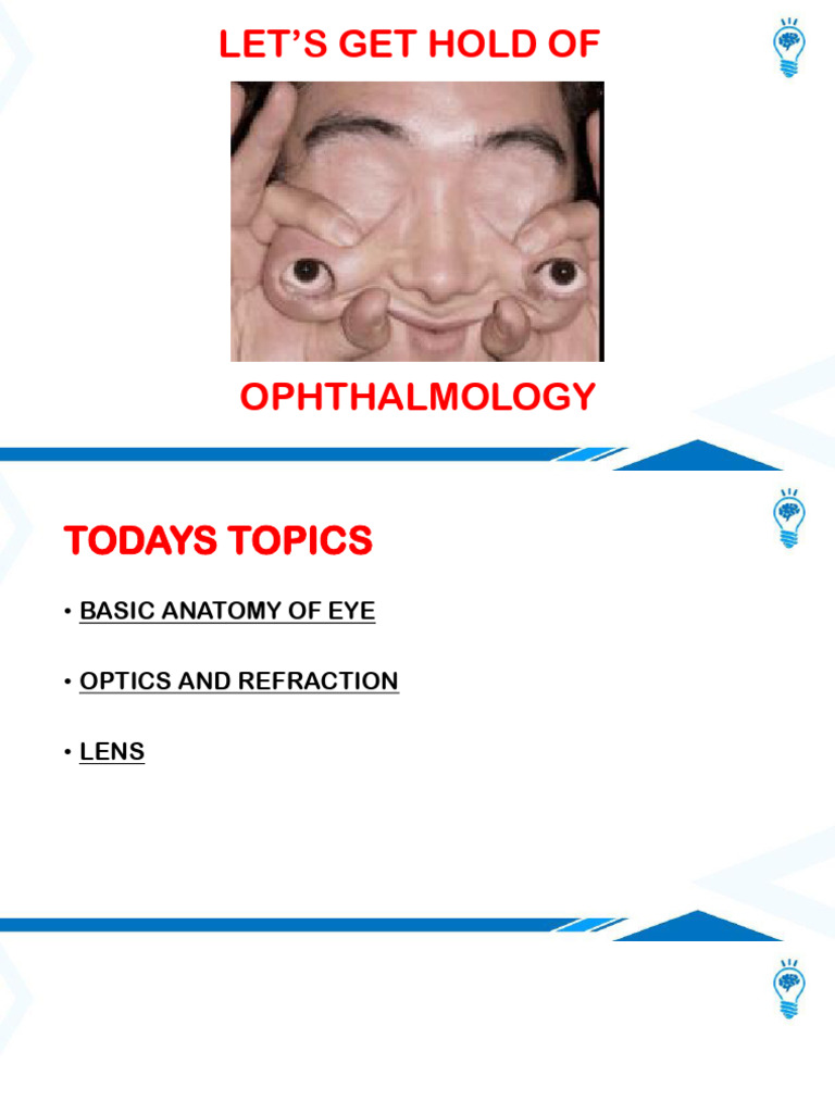 Ophtha Mission Neet PG 3.0 Day-1 | PDF | Visual System | Eye
