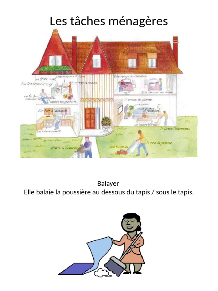 Tâches Ménagères Quotidiennes | PDF