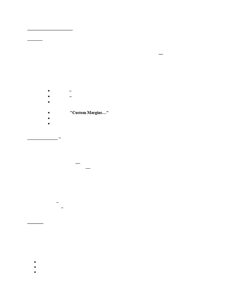 MS Word Page Layout Guide | PDF | Page Layout | Written Communication