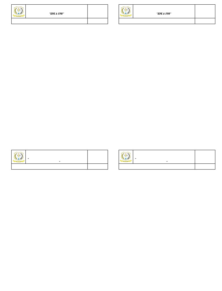 Ulangan Math Kpk Fpb Dan Indo Informasi, Ide Pokok Ide Pendukung Dalam ...