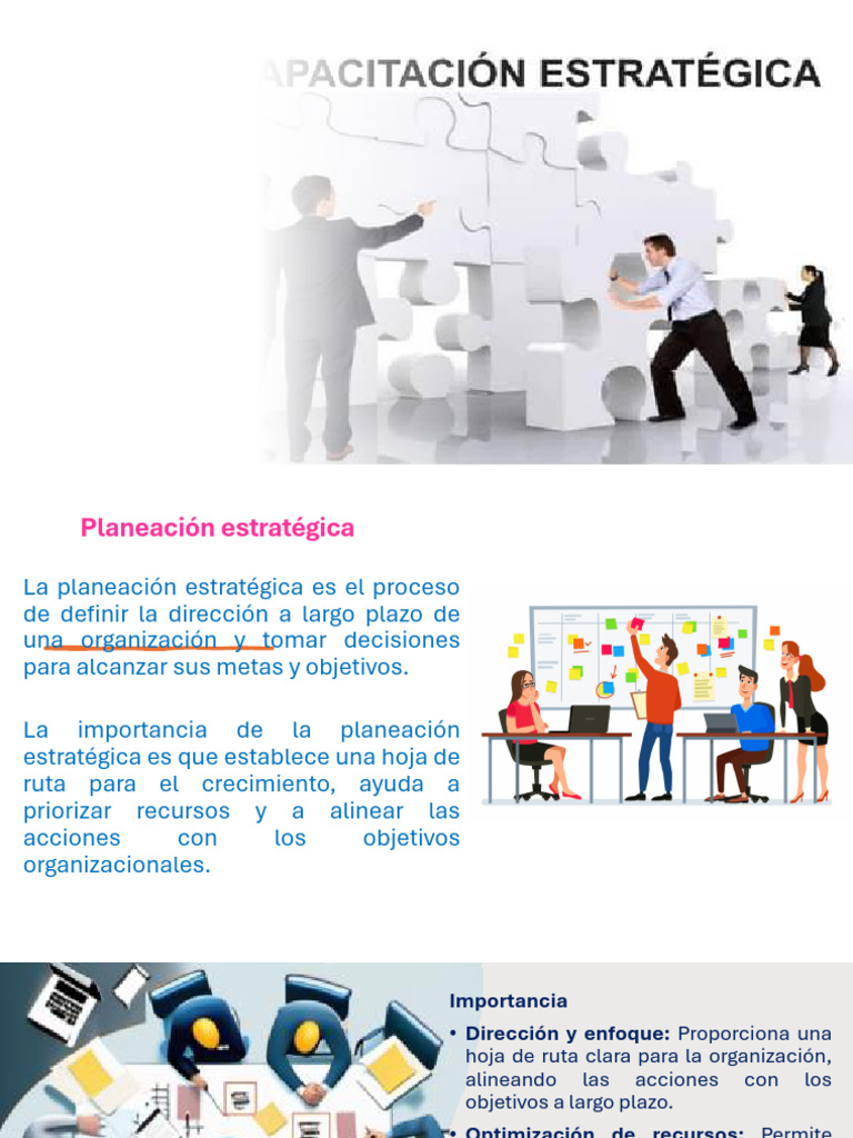 Presentación Planeación Estrategica y Capacitación de Personal | PDF ...