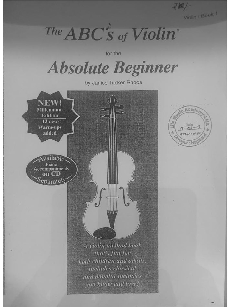 Violin Book | PDF
