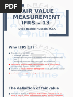 IFRS 13, Fair Value Measurement - ACCA Global | PDF | Fair Value ...