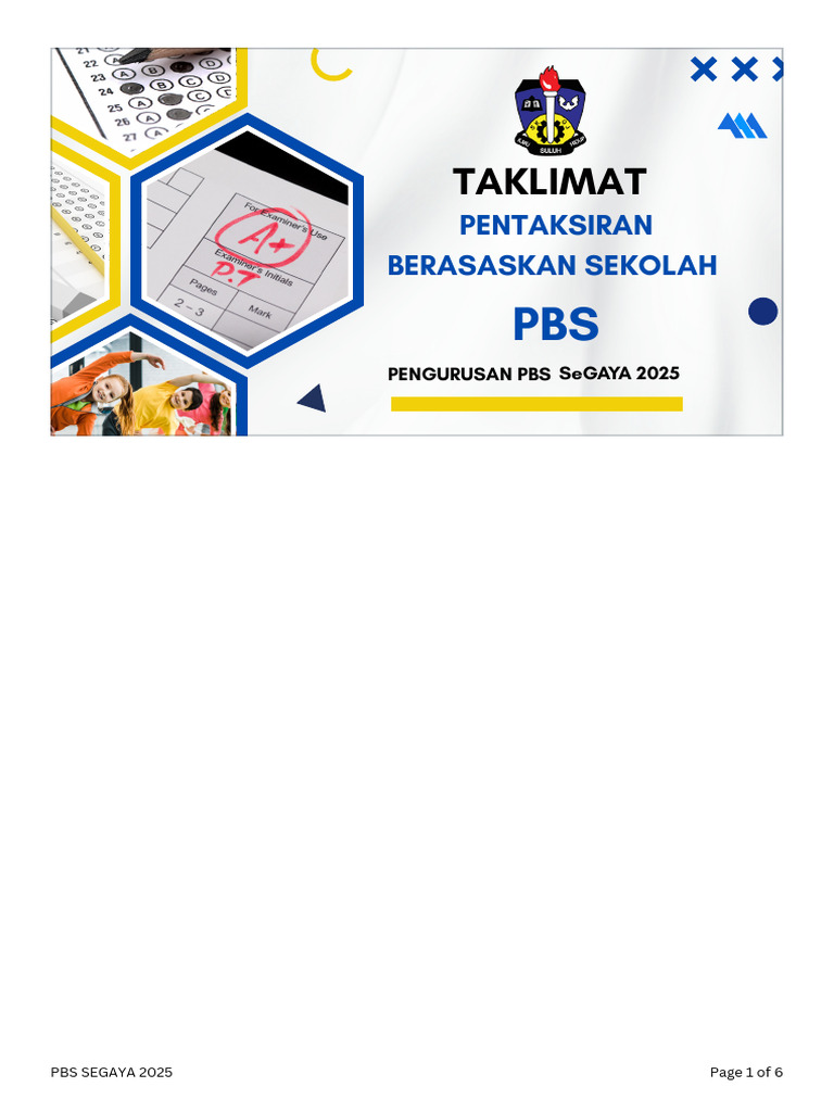 Pbs Segaya 2025 | PDF