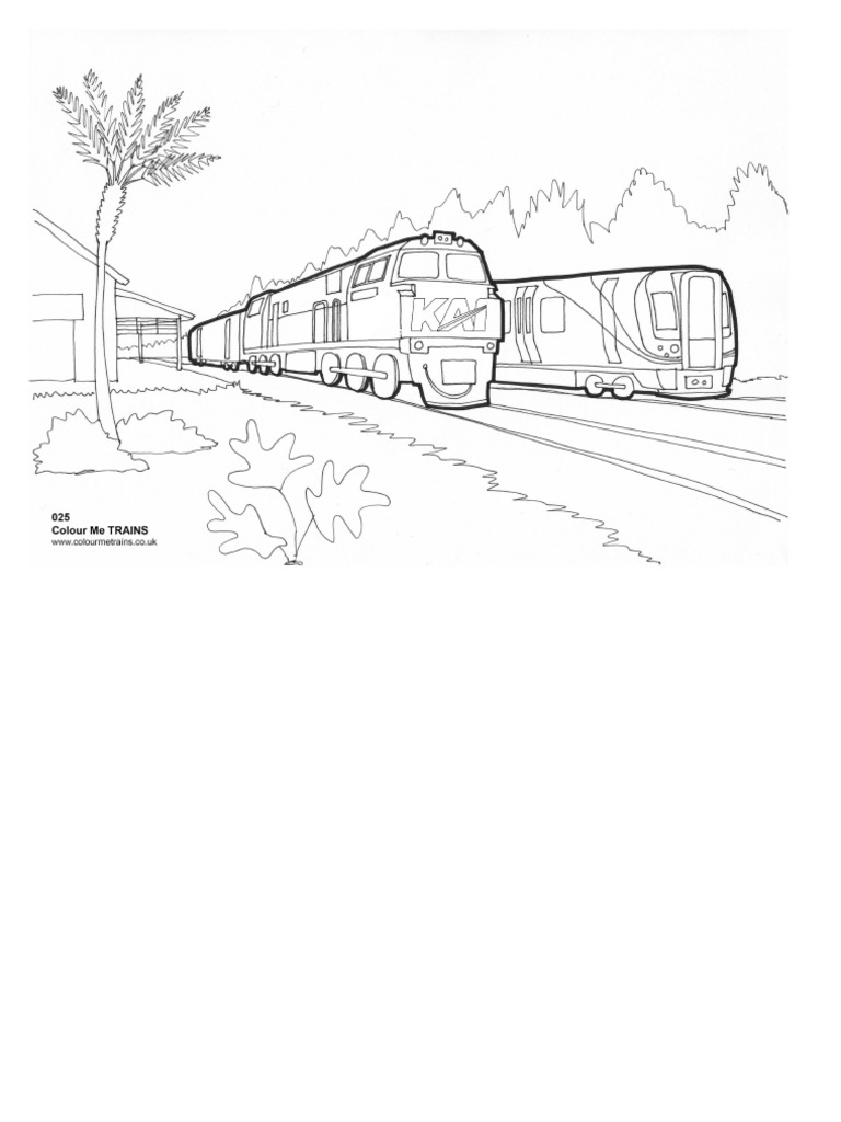 mewarnai kereta api | PDF