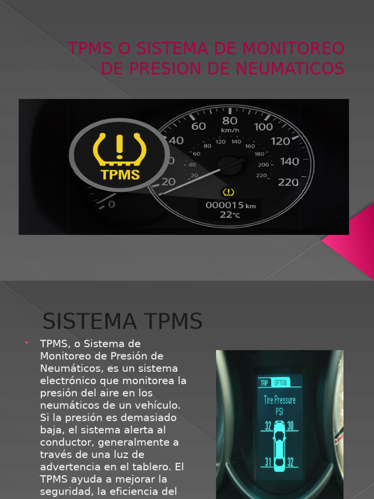 Fallo Sistema Monitor Neumaticos
