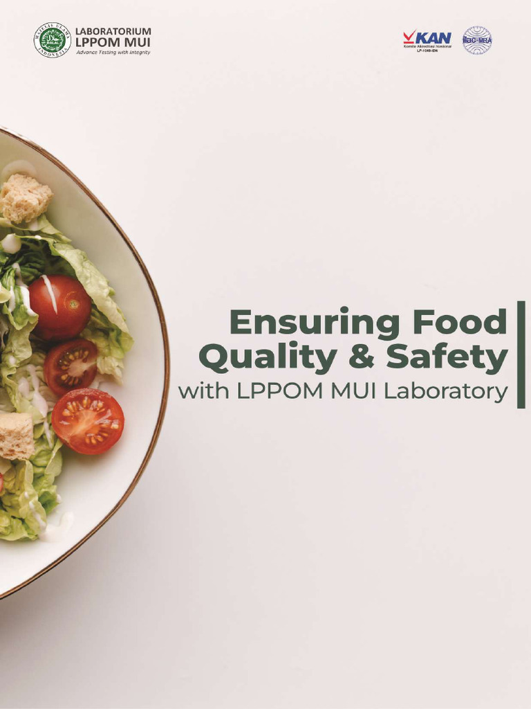 Booklet - Food Testing | PDF