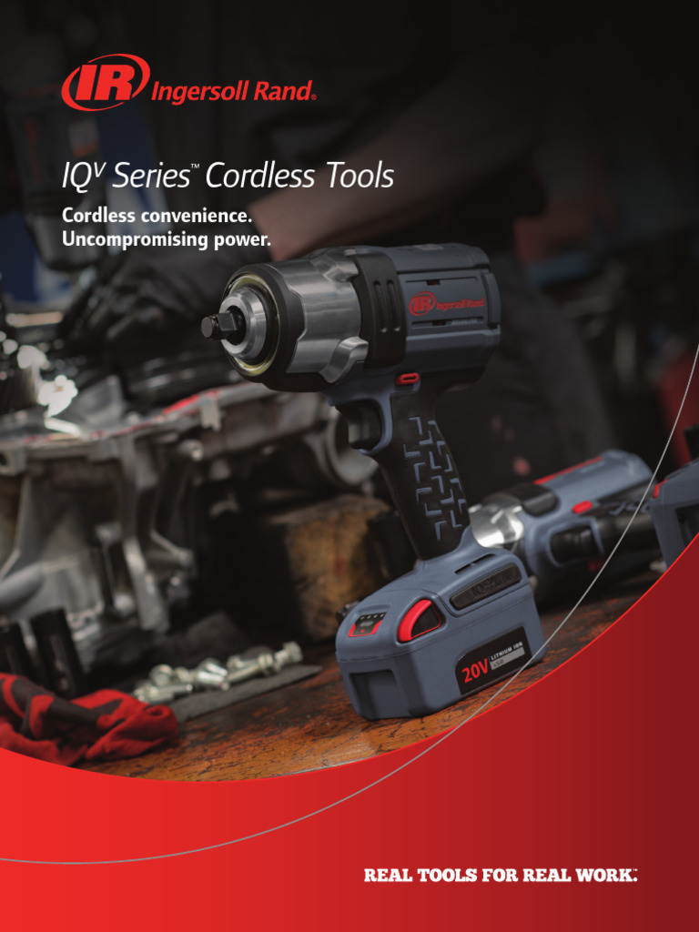 Ingersoll Rand IQV Series Tool Overview | PDF | Battery Charger ...