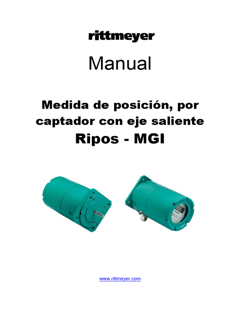 Portada Manual Ripos-MGI | PDF