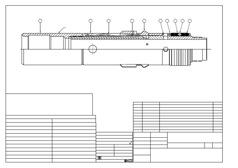 10,000 PSI Packing Mandrel Assembly | PDF | Mechanical Engineering