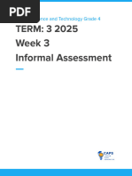 Grade 4 Term 3 NS & Tech Formal Assessment - Test Conv | PDF | Foods