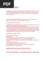 Dieta Médica Scarsdale - El Gordo Cabrón | PDF | ensalada | Alimentos