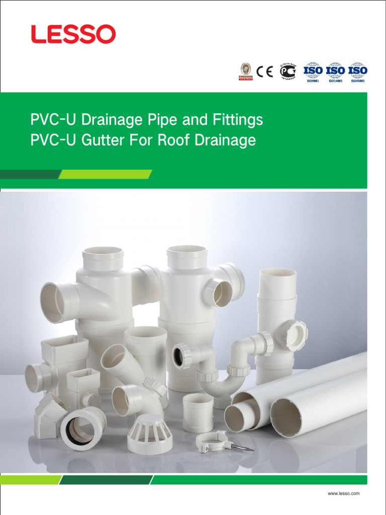 3.PVC-U Drainage Pipe Product Brochure | PDF | Pipe (Fluid Conveyance ...