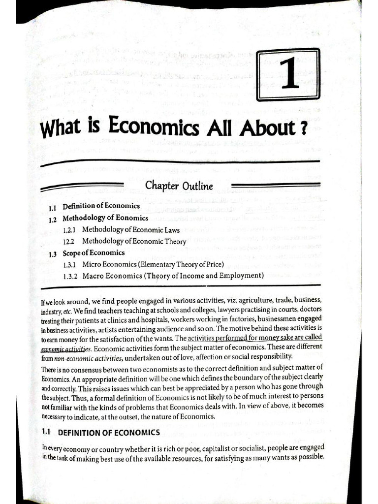 Microeconomics Overview and Analysis | PDF