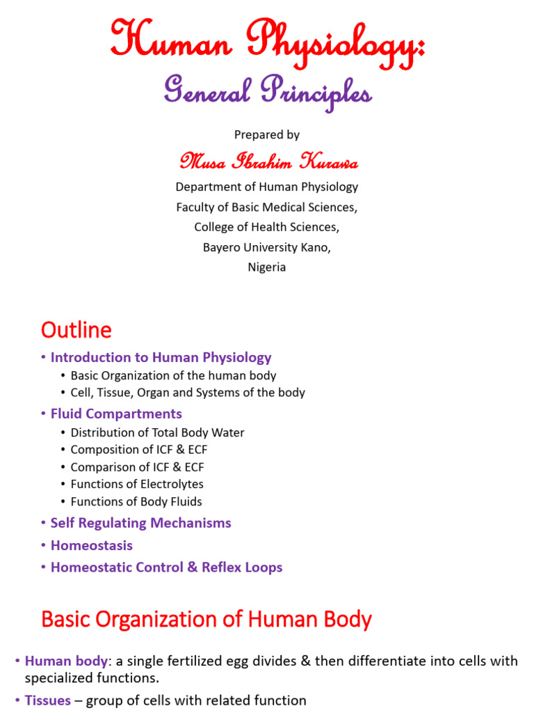 Principles of Human Physiology Overview | PDF | Homeostasis | Human Body