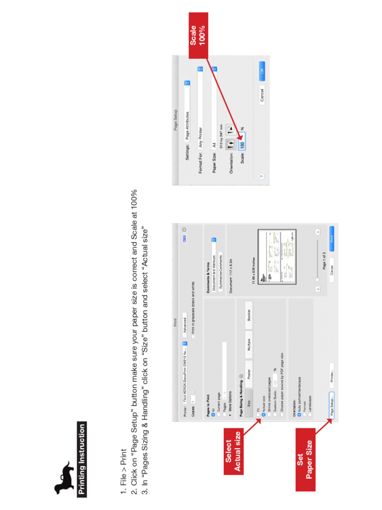 Bucket Bag Size S Printing Guide | PDF