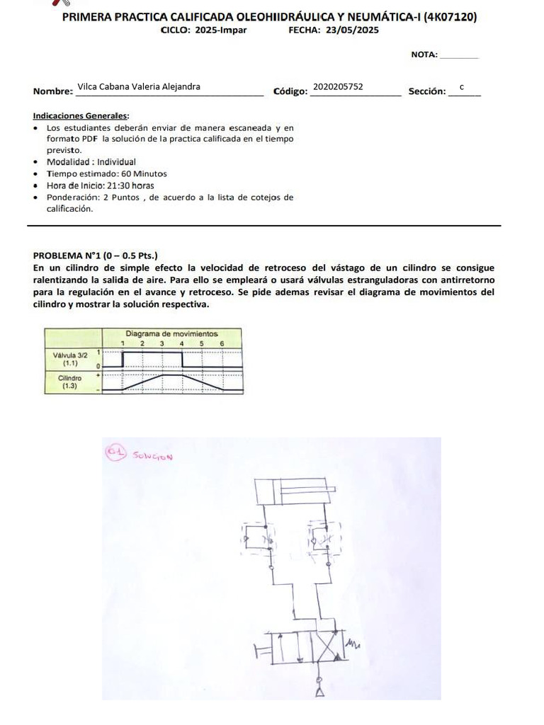 Prueba Neumatica | PDF