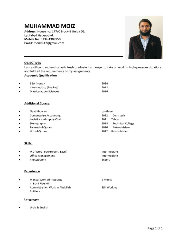 My Resume.. | PDF