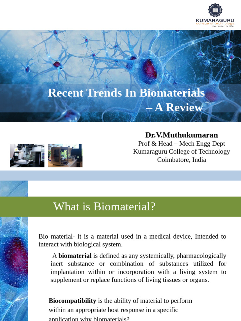 Biomaterials | PDF | Biomaterial | Stainless Steel