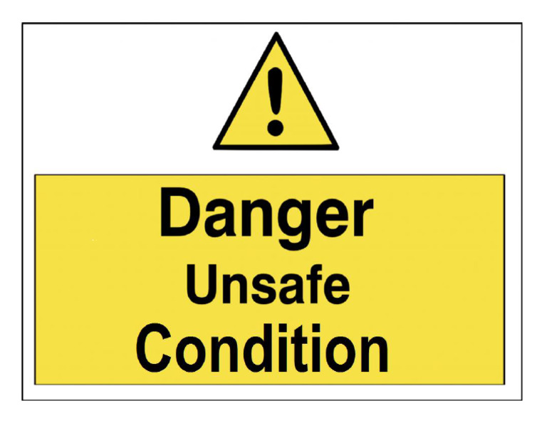 Unsafe Conditions | PDF