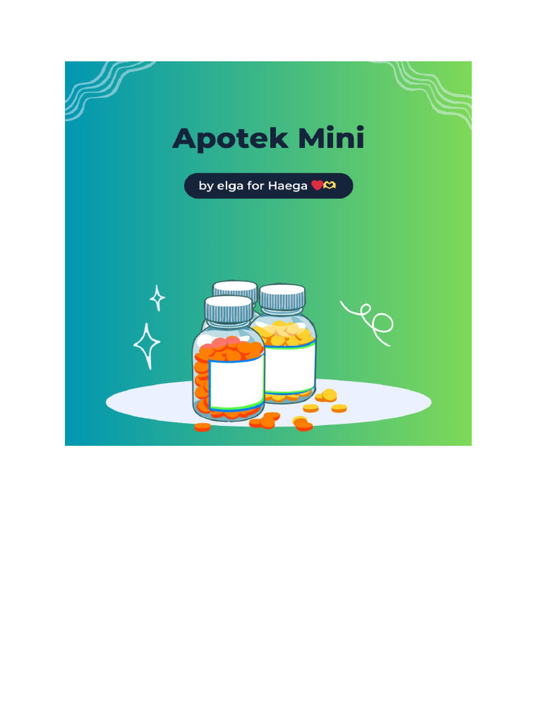 Apotek Mini | PDF