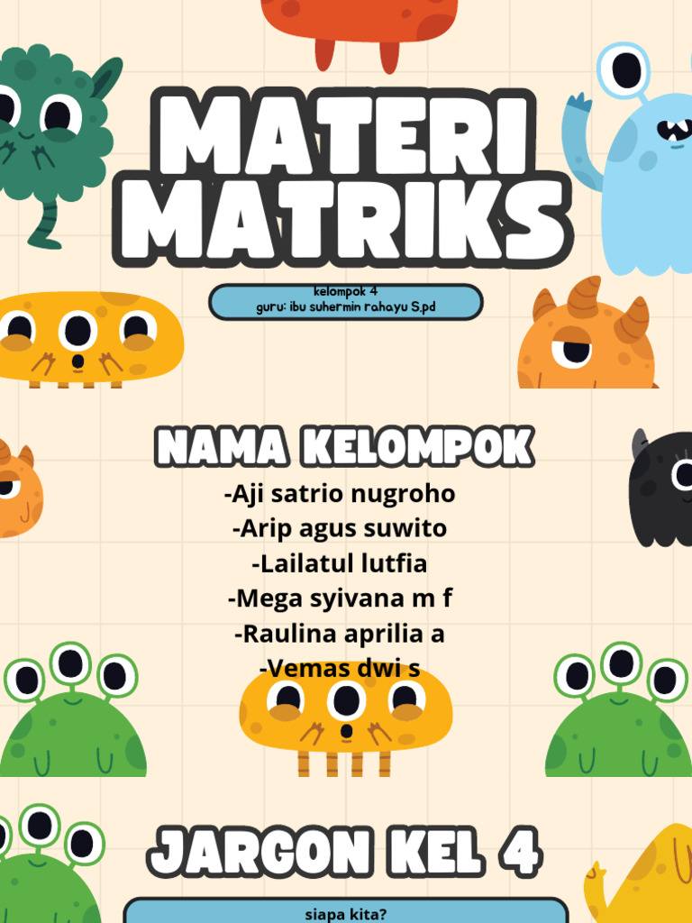 Raulina Penlen Matriks - 20250810 - 140903 - 0000 | PDF