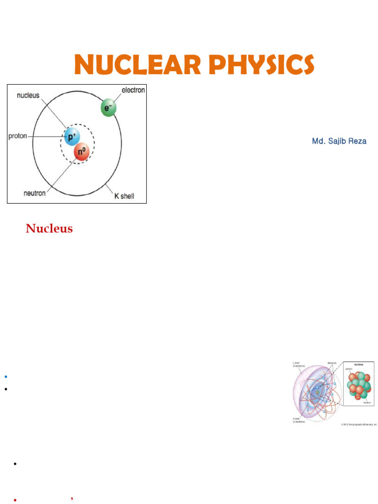 Nuclear Physics | PDF | Atomic Nucleus | Radioactive Decay