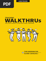 TEACHING WALKTHRUs - Explaining - Modelling | PDF | Metacognition | Concept