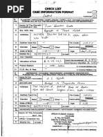 Case Information Format | PDF