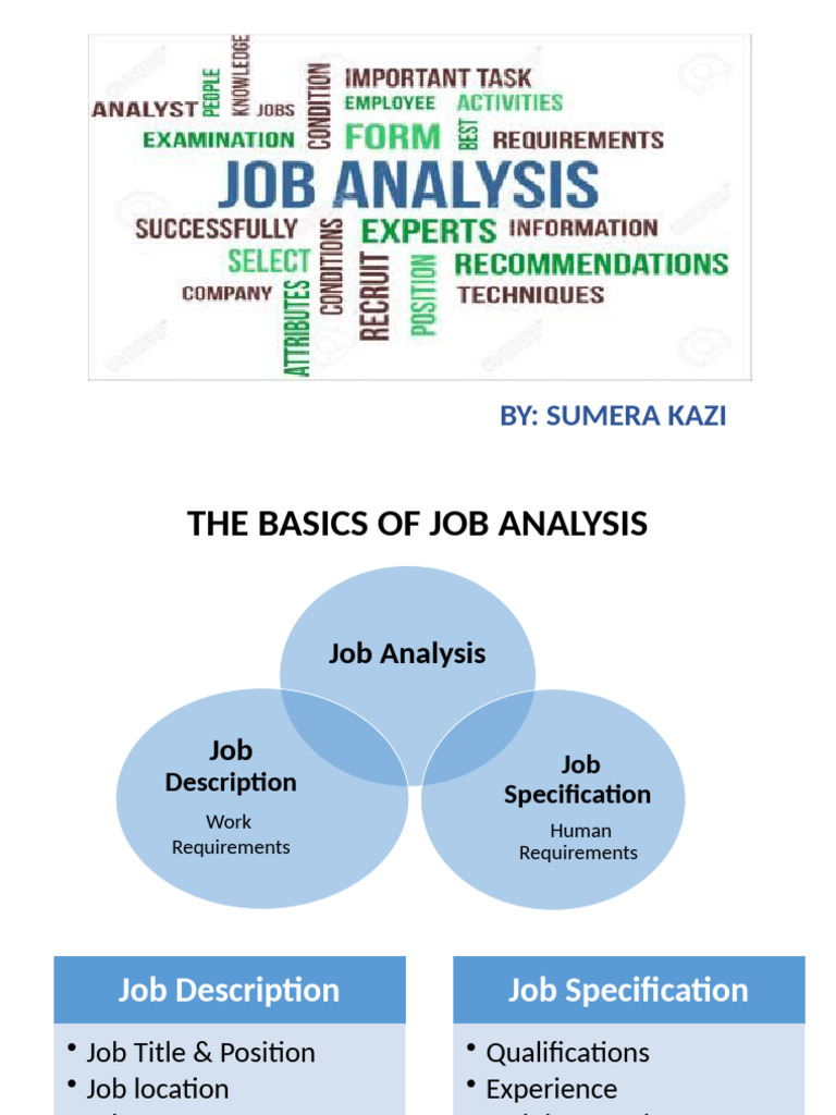 Understanding Job Analysis Basics | PDF | Workplace | Social Psychology