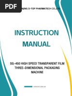 Automatic Packing Machine Manual | PDF
