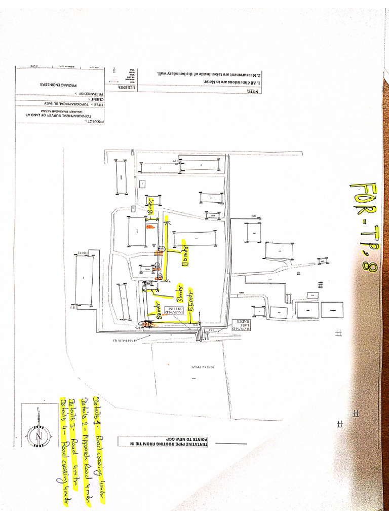 TP Point Layout Details TP-01 To Tp-09 | PDF