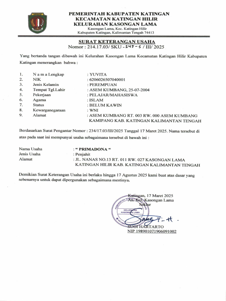 Sku Yuvita | PDF