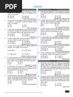 TRain Sums | PDF | Speed | Length