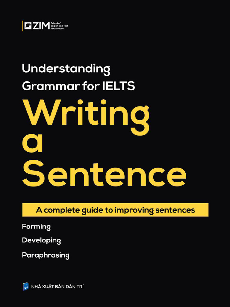 Writing a Sentence | PDF