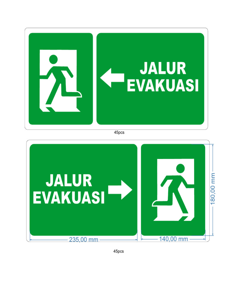 Mall Cutting Stiker Rambu-Rambu | PDF