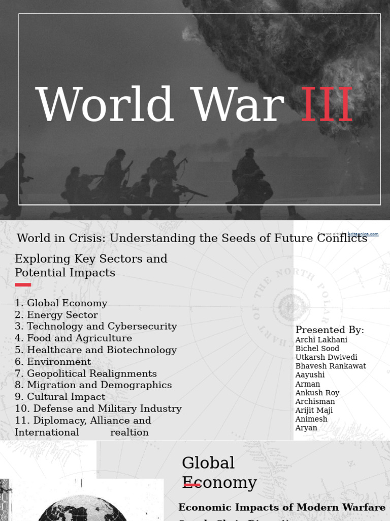 WW1 World War 1 Free Presentation Template by Slidecore 3xt41w | PDF ...