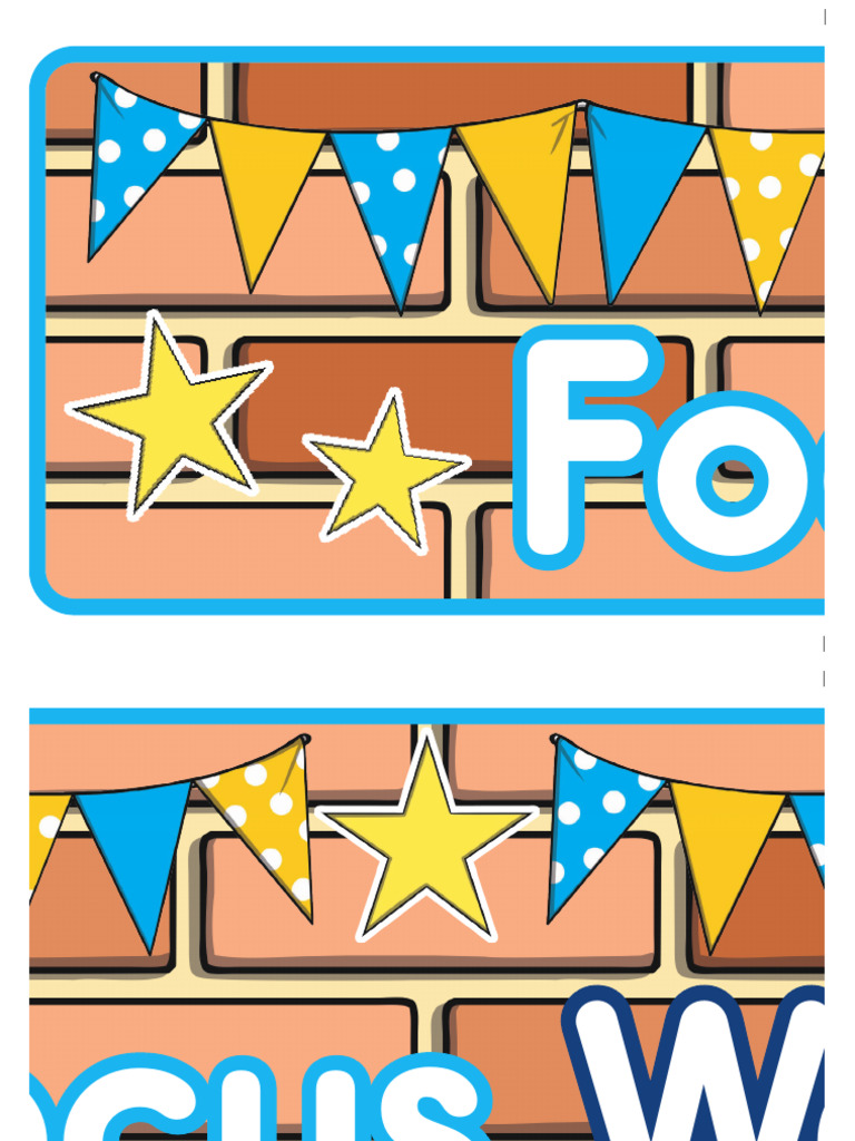 Color Focus Wall Banner | PDF