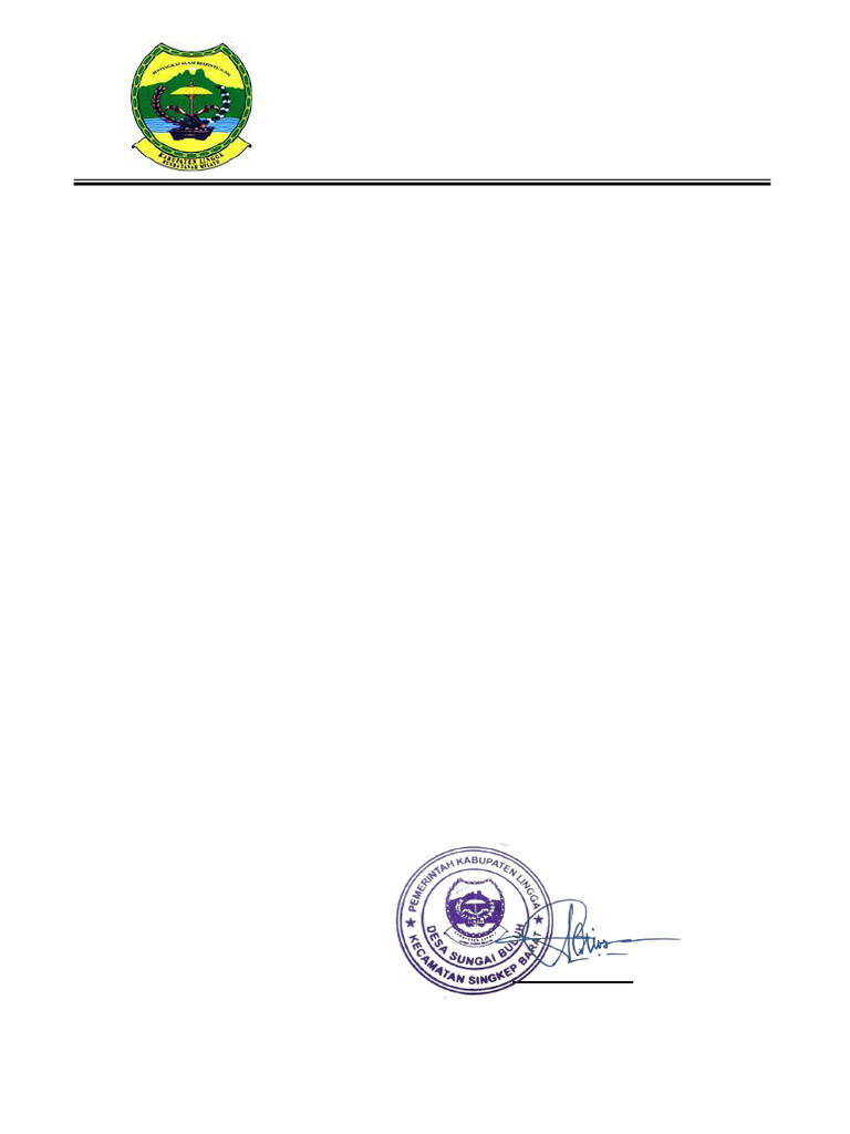 Undangan Kegiatan GERMAS Sungai Buluh | PDF