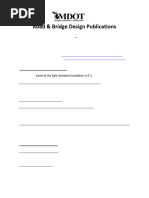 TxDOT Bridge Standard Drawings Guide | PDF | Deep Foundation ...