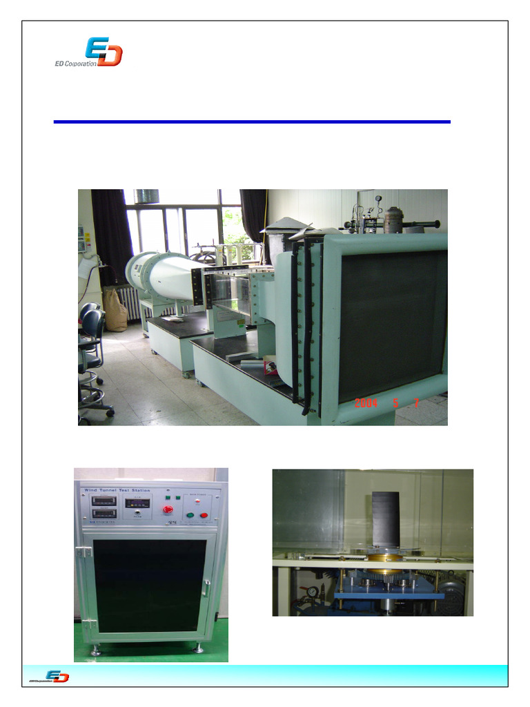Suction Type Wind Tunnel Overview | PDF | Wind Tunnel | Pressure ...