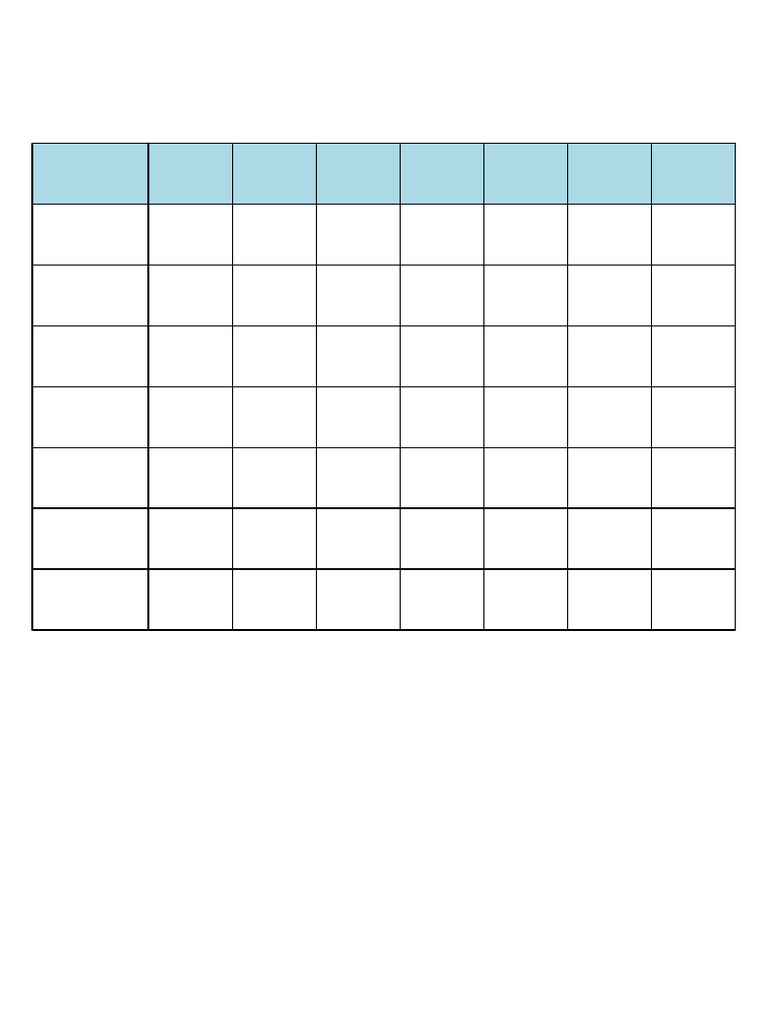 JEE Weekly Planner Subjects Template | PDF
