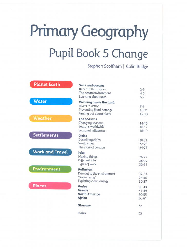 Year 5 Geography Pupils Book Collins Primarypdf | PDF