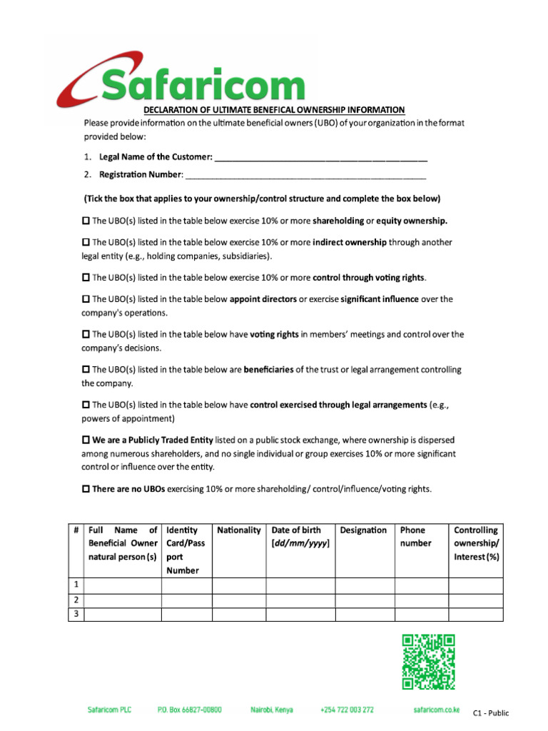 UPDATED Self-Declaration Form 2025 | PDF