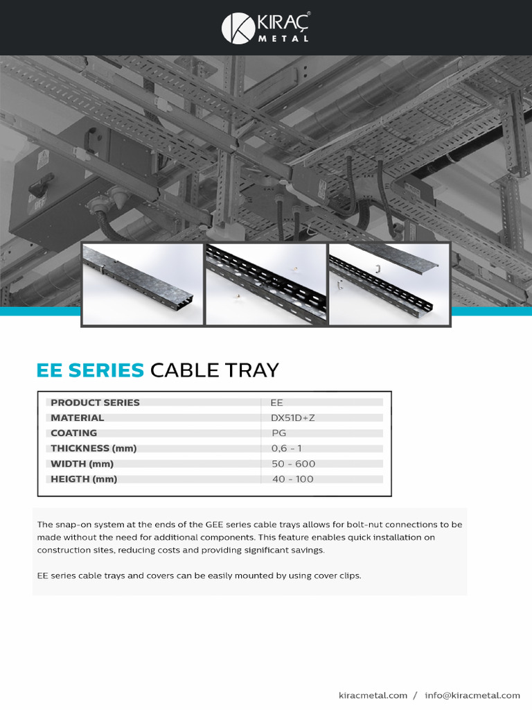 Ee Series Cable Tray | PDF